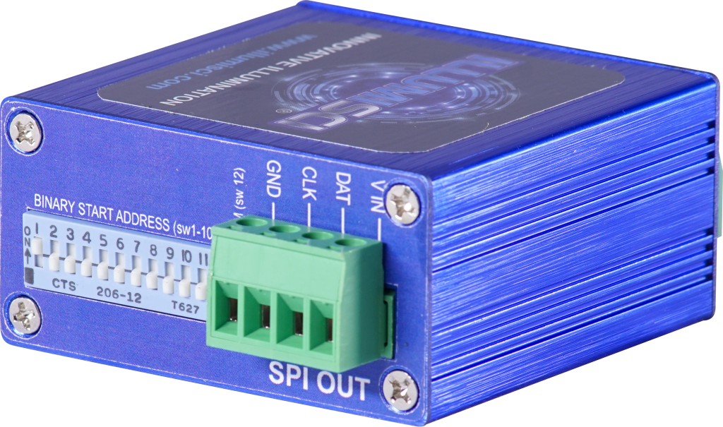 IllumiSci® DMX-SPI Converter Module · IllumiSci